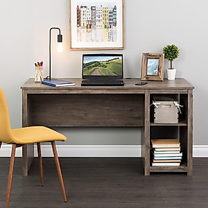 Prepac Sonoma Home Office Desk, 56", Drifted Gray