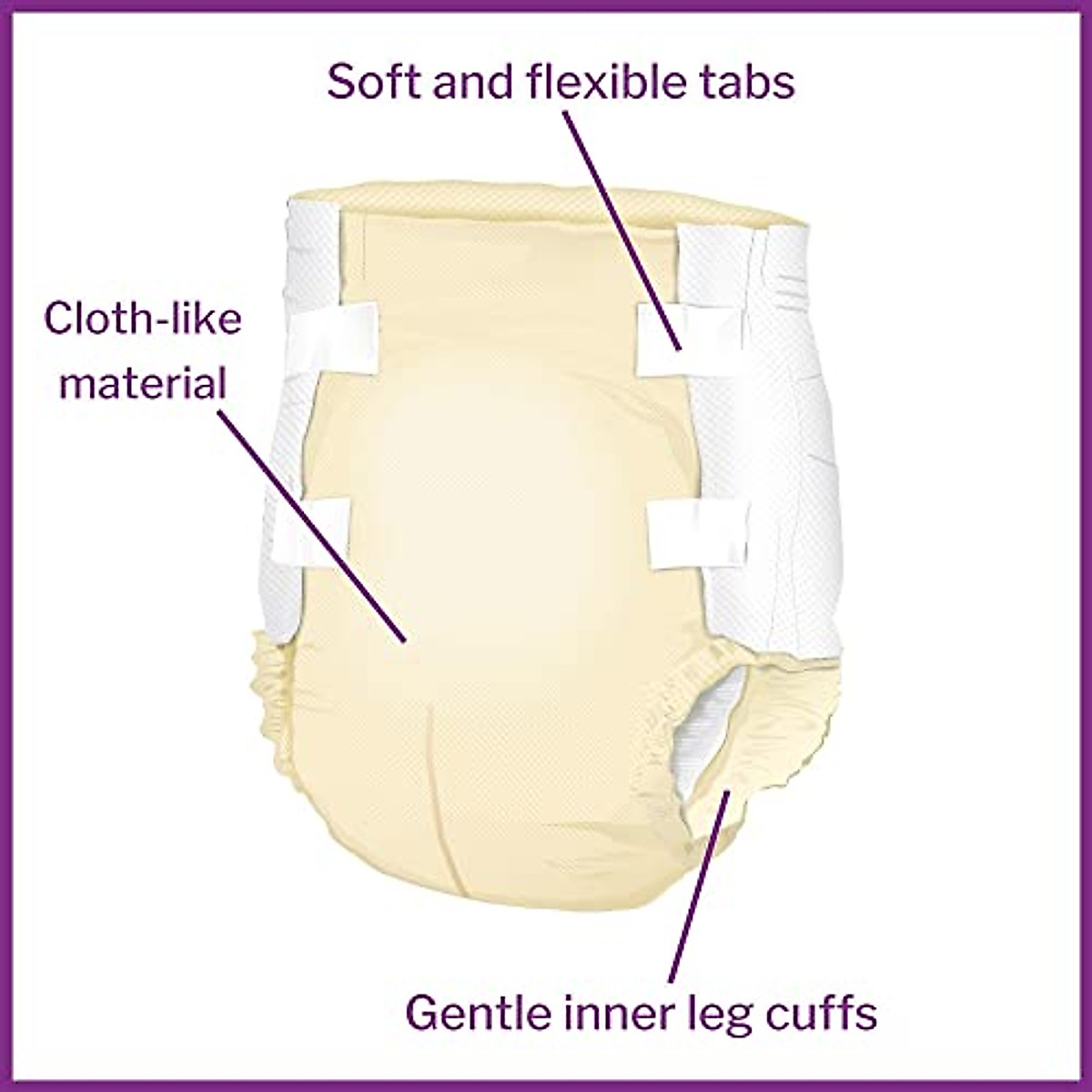 McKesson Ultimate Briefs, Incontinence, Maximum Absorbency, XL, 15 Count, 1 Pack