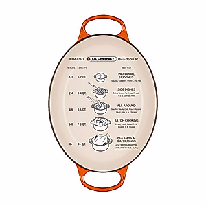 Le Creuset Enameled Cast Iron Signature Oval Dutch Oven, 5 qt. , Oyster