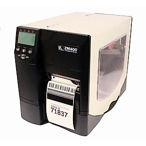 Zebra ZM400 Label Printer 10ips - Direct Thermal (DT) Thermal Transfer (TT) - 4.09 Maximum Print Width - 203 dpi - 1 x Wireless 1 x Fast Ethernet - ZebraNet Wireless Plus Internal ZebraNet 10/100 Print Server- Black