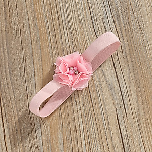 Newborn Infant Baby Girl Easter Outfit My 1st Easter Short Sleeve Romper Bodysuit and Tulle Tutu Skirt 0-18M (Pink, 3-6 Months)