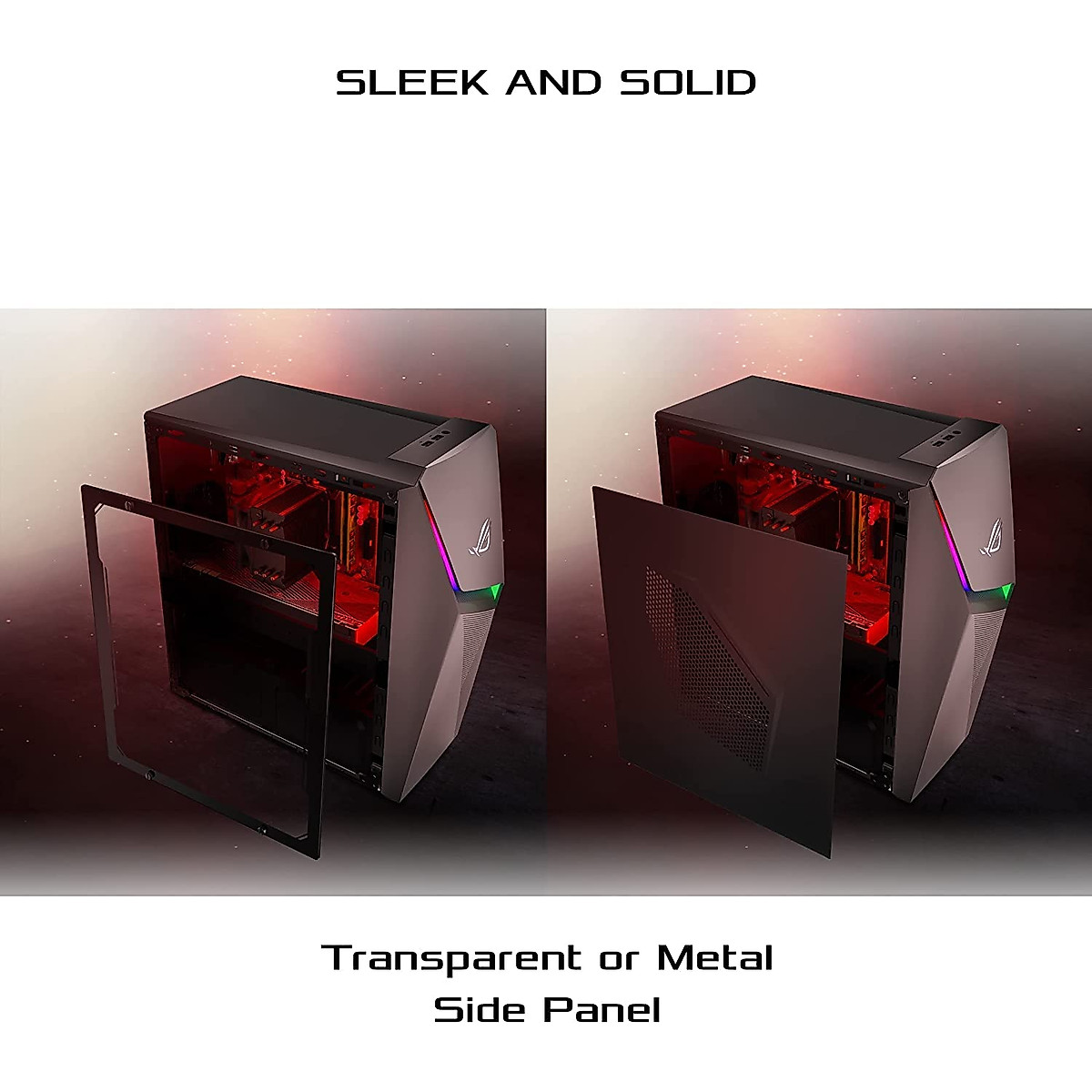 ASUS ROG Strix GL10 Gaming Desktop PC, AMD Ryzen 7 3700X (Beat i9-11900KB), NVIDIA GeForce GTX 1650 Super, 32GB RAM, 1TB SSD, 1TB HDD, Bundle with JAWFOAL