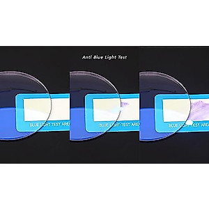 Akaia Blue Light Blocking (Rectangular) Reading Glasses, Anti Eyestrain, Computer Glasses, Gaming Glasses, TV Glasses for Women Men (Shiny Transparent Grey)