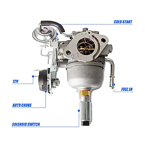 RANSOTO 5410765 Carburetor Kit Compatible with Onan QG 5500 7000 Marquis gold 5.5 HGJ Series HGJAA HGJAB HGJAC HGJAE HGJAF RV Generator Replace 146-0774 141-0983