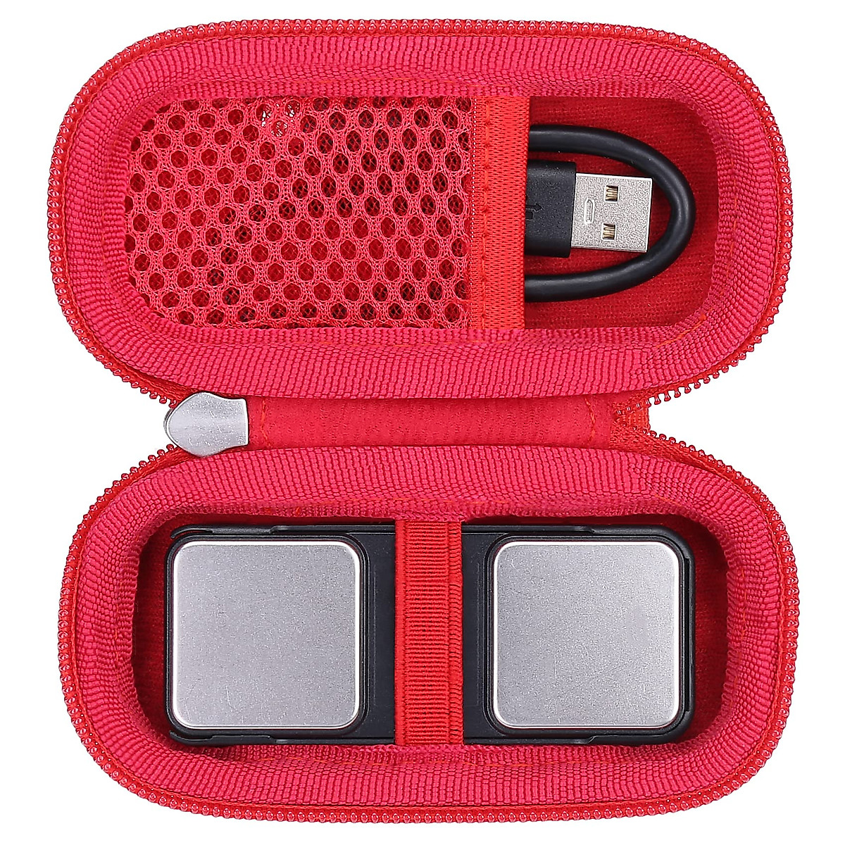 Khanka Hard Case Replacement for AliveCor Kardia Mobile ECG/KardiaMobile 6L EKG (Red)