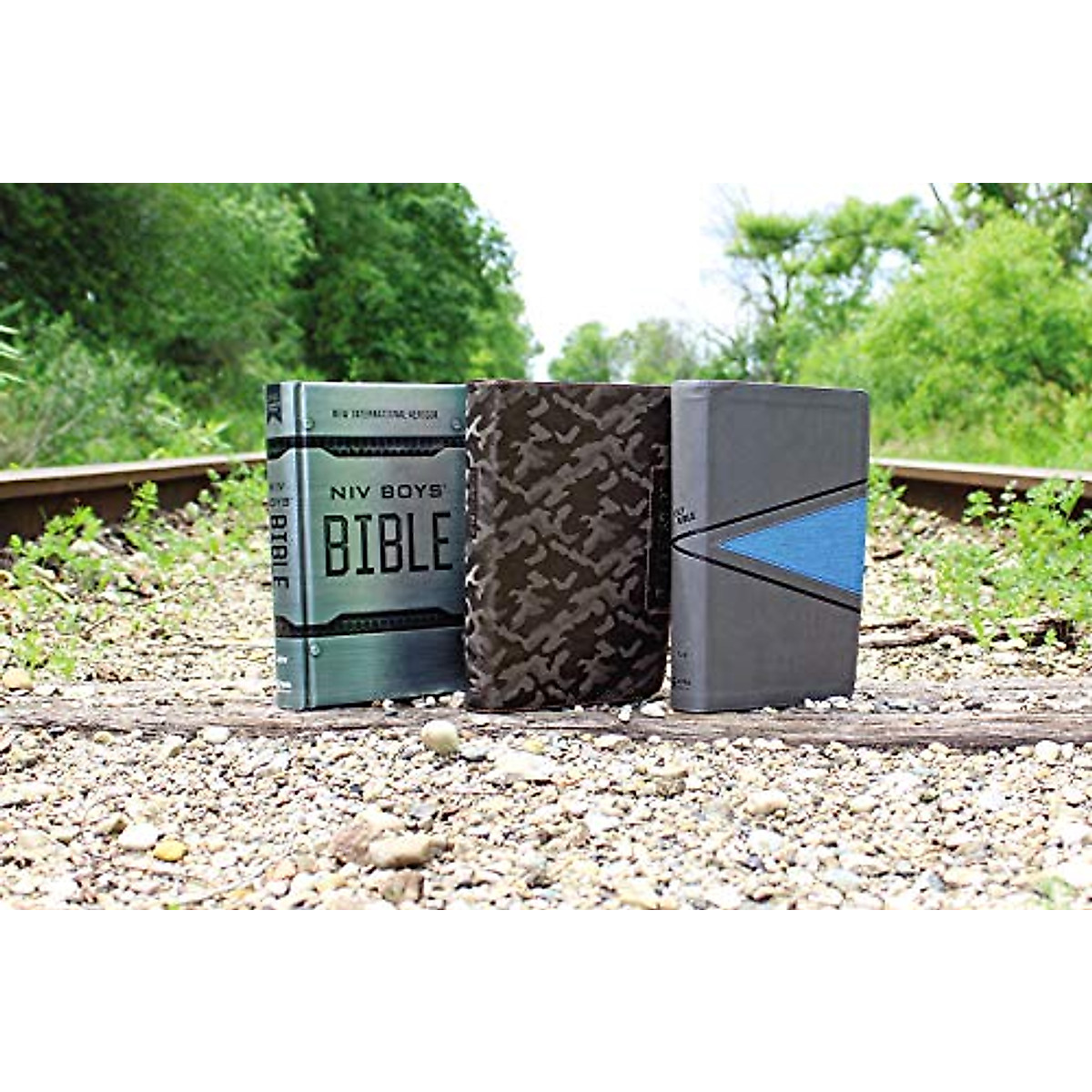 NIV, Boys' Bible, Leathersoft, Brown Camo, Comfort Print