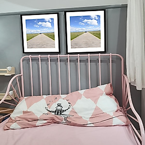 Aynoo 16x20 Poster Frame Black, Display Posters 16x20 Wooden Picture Frames, Wall Gallery Collage Frames,Wood,1Pack