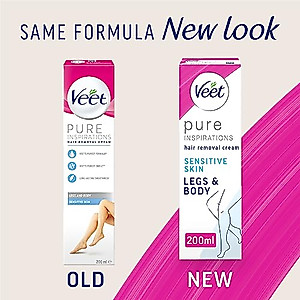 Veet Hair Removal Cream Sensitive Skin with Aloe Vera & Vitamin E (200ml)