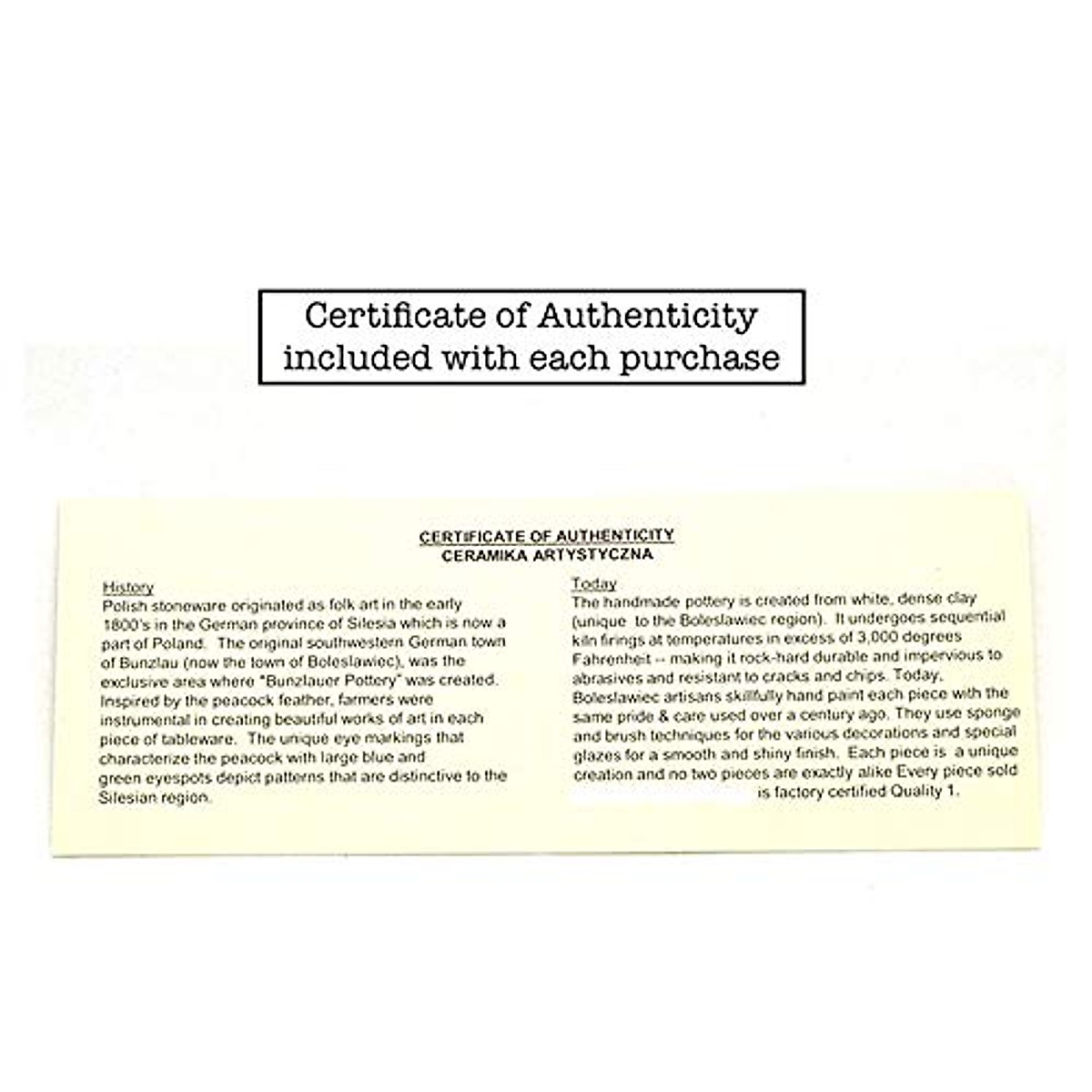 Polish Pottery Bowl - Salad - Unikat Signature - U4400