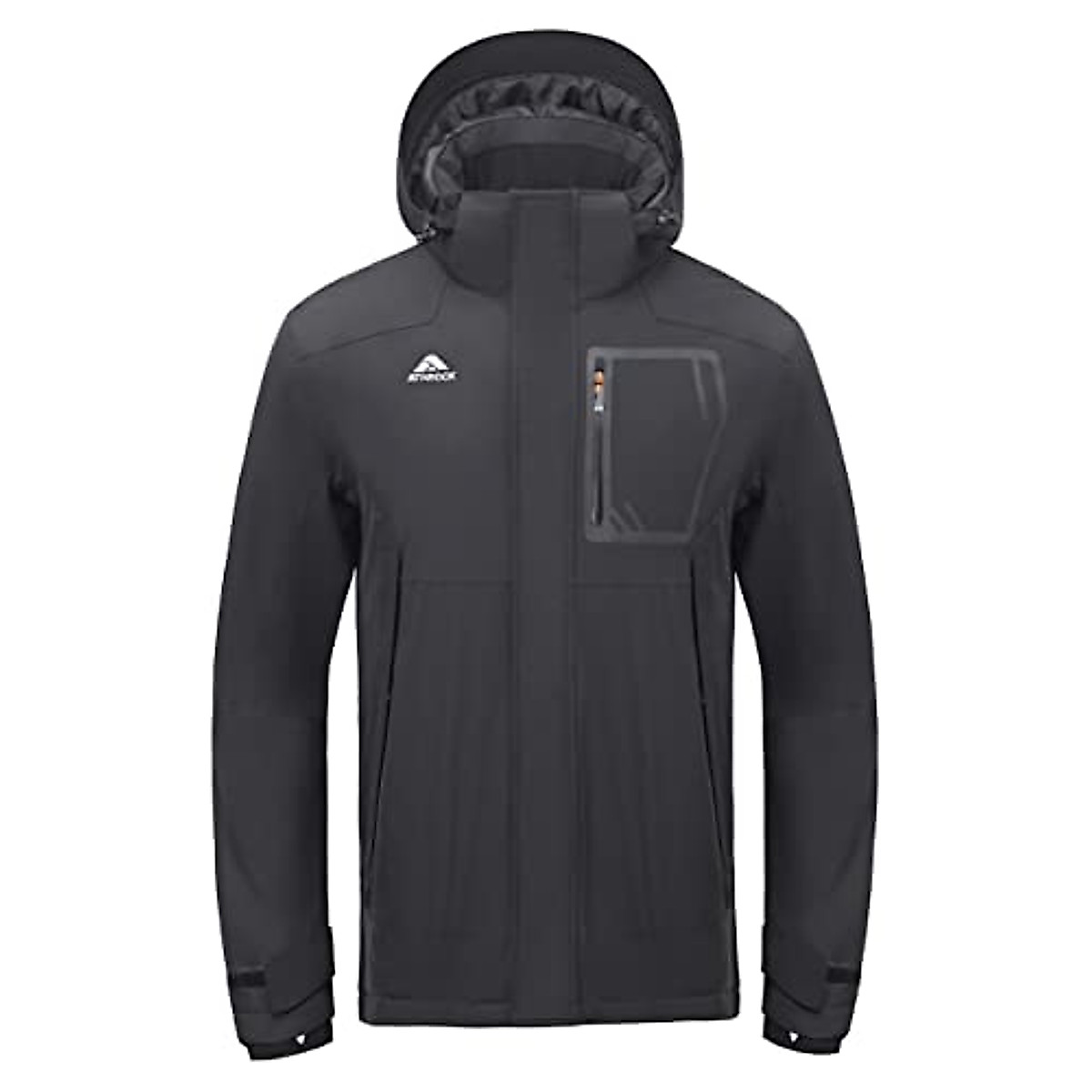 Winter Jackets for Men Ski Snow Waterproof Fleece Warm Snowboard Coats Hooded Windbreaker Rain Jacket