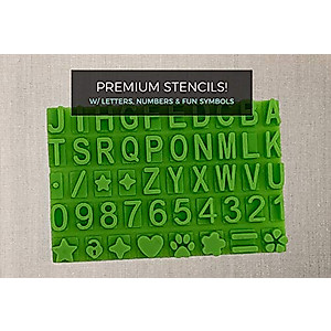 Ultimate Pawprint Keepsake Kit (Makes 2) - Paw Print Christmas Ornament w/ Bonus Personalization Tool & Display Stands! For Dogs, Cats & Pets. Non-toxic. Clay Air-Dries Soft, Light & Uncrackable.