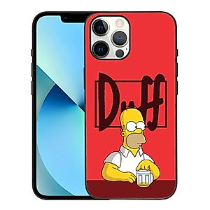 Compatible with iPhone 13 Pro Max Case, Cool Design Shockproof Slim Fit TPU Cover Protective Phone Case (Humorous-Simpsons-Funny-Homer-3)