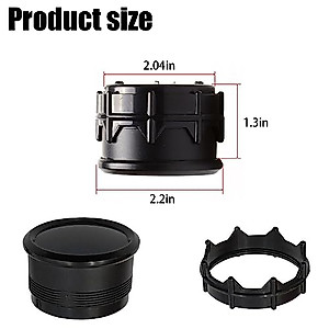 AUCELI Car Digital RPM Tachometer 0-9999, Universal Meter Kit, 2" 52mm & Blue LED Light Display