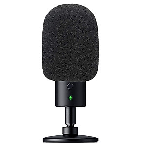 Razer Seiren X Pop Filter - Mic Cover Foam Pop Filter Customized for Razer Seiren X Streaming Microphone