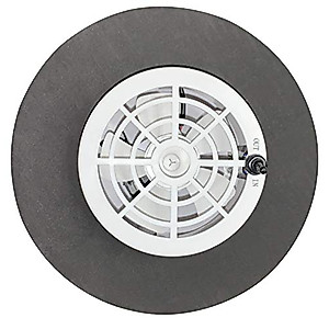 Dual Function Solar Powered Vent/Fan with Back up Battery for Boats, RV’s and Sheds (9 x 9 x 4.75 in.) Dual Function - Solar Vent/Fan with No Noise – Covers up to 500 Cu. Ft. - by Remington Solar