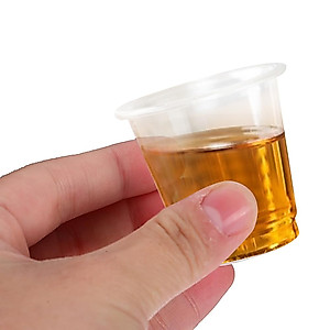 Blue Sky 2 Oz Clear PET Cups - 40 Count, Durable Plastic Shot Cups for Parties and Events