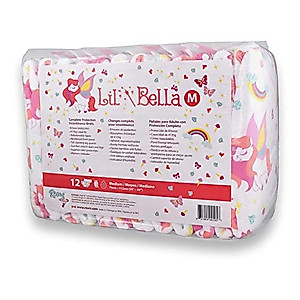 Rearz - Lil' Bella - Adult Diapers - Cotton Candy Scented (16 Pack) (Large)