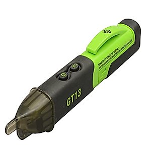 Greenlee GT13 Non-Contact Self-Test Voltage Detector, 50V - 1000V AC,Black