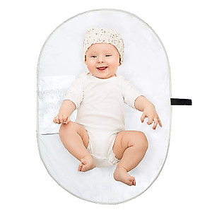 Llama Alpaca Baby Changing Pad, Portable Diaper Changing Pad, Diaper Bag Mat, Foldable Travel Changing Station | Stroller Strap,Side Pocket for Wipes Diaper