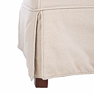 Safavieh Mercer Collection Stella Slip Cover for Side Chair, Ivory