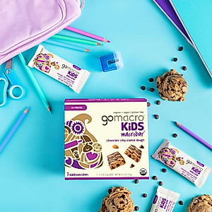 GoMacro Kids MacroBar – 4 Flavor Assortment - (0.90 Ounce Bars, 28 Count)