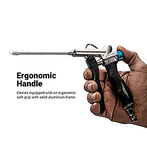 Capri Tools Windstorm EX High Performance Air Blow Gun with Adjustable Air Flow and Extended Nozzle