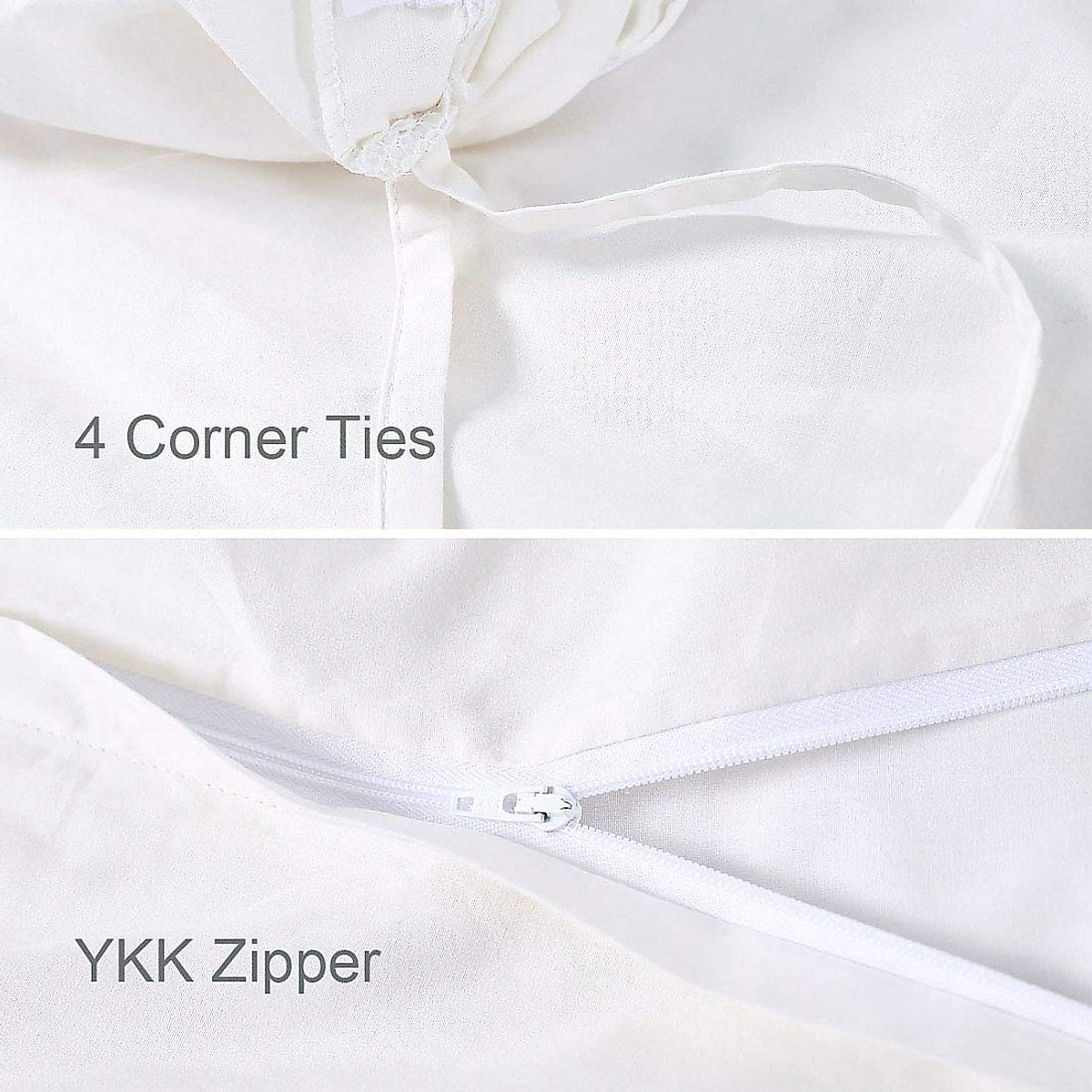 YINFUNG Tassel Duvet Cover Set Queen Fringed Cotton Boho Macrame Crochet Ivory Cream Fringed Elegant Pretty Boho Chic Bohemian Off White Bedding Set 90x90 Textured 3Pieces Quilt Cover Beige Women