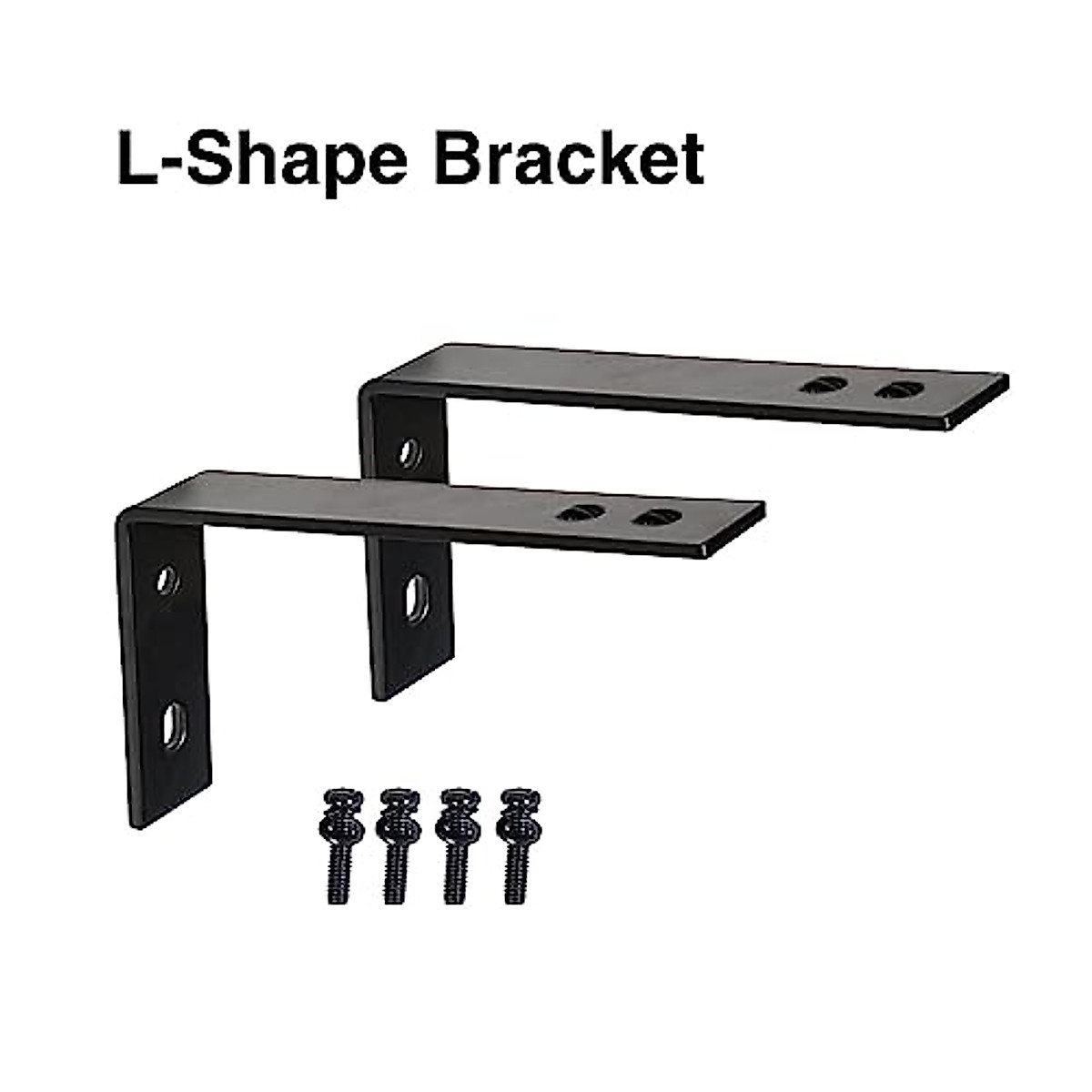 Sound Town 2-Pack 250W Passive Column Array Speakers with 4 X 4” Woofers, Wall-Mount Brackets for Installation, Event, Church, Conference, Lounge, Black (CARPO-V4)