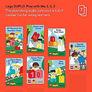 YOTO Yoto ‘DUPLO - 1,2,3 Play with Me’ Audiobook Collection for Kids – for Yoto Player, Yoto Mini & Yoto App – Includes Seven