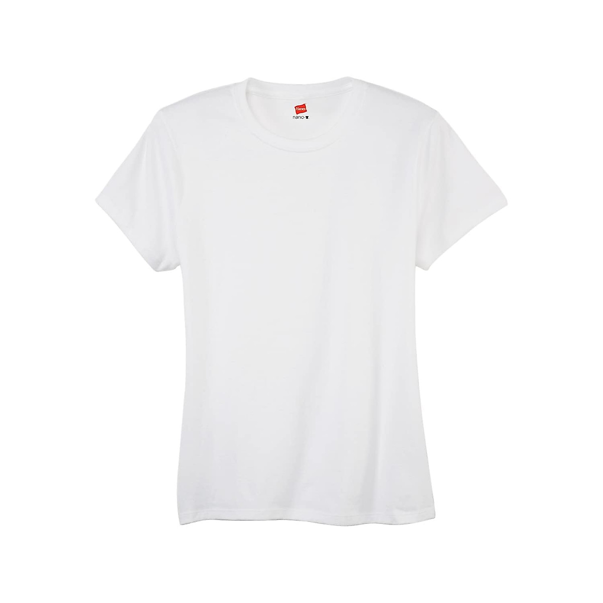 Hanes Women's Perfect-T Short Sleeve T-Shirt, White, Small