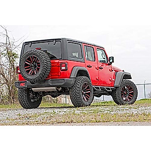 Rough Country XL2 Drop Steps for 2018-2022 Jeep Wrangler JL | 4-Door - 90769A