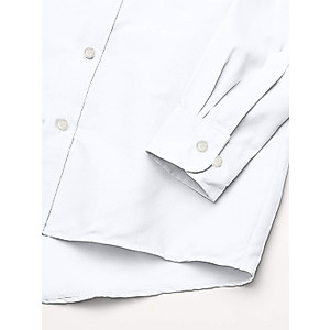 Horace Small Men's Classic Long Sleeve Security Shirt, White