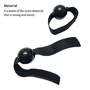 Yuhoo Volleyball Training Equipment Aid, Adjustable Waist Belt Volleyball Trainer Elastic Soccer Volleyball Hitting Trainer for Serving, Setting, Spiking and Arm Swing Accessories(Black), free size