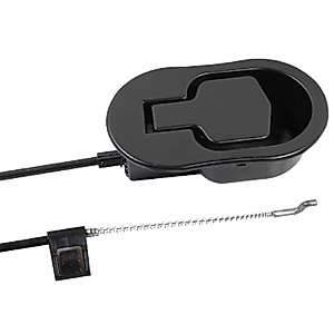 N.B.Y. Recliner Handle Replacement with Extension Cable,Metal Pull Handle fits Ashley Major Recliner Sofa,Chair Release Handle for Sofa, Couch or Recliner (Black-36)