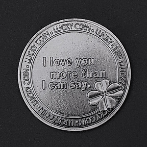 Lucky Love Coin I Love You Commemorative Coin, Commemorative Coin Lucky Love Words Romance Couple Collection Art Gifts Souvenir
