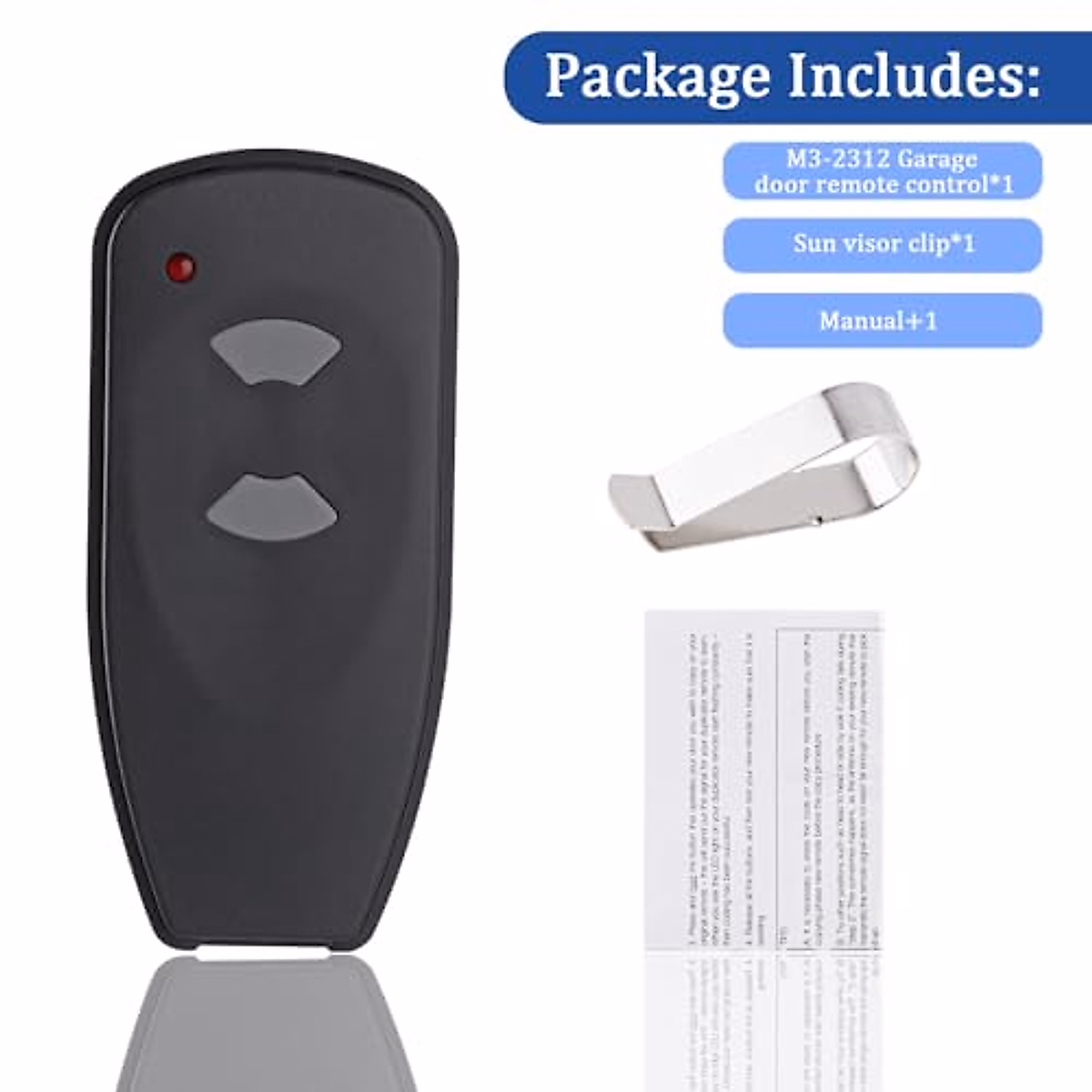 Garage Door Opener Remotes for Marantec Harrison Martin M3-2312 Digital 382 Garage Door Remote