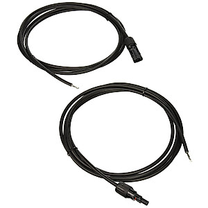 Renogy 100W Solar Panel + 10ft Solar Cable Adaptor Kit