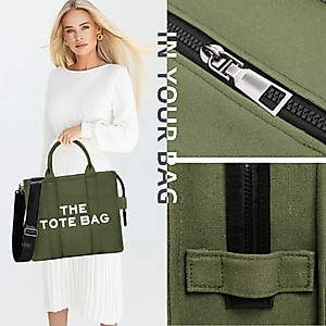 Ocebay The Medium Tote Bag for Women or Men - The Popular of Classic Elements for Years to Come (Medium, Green)