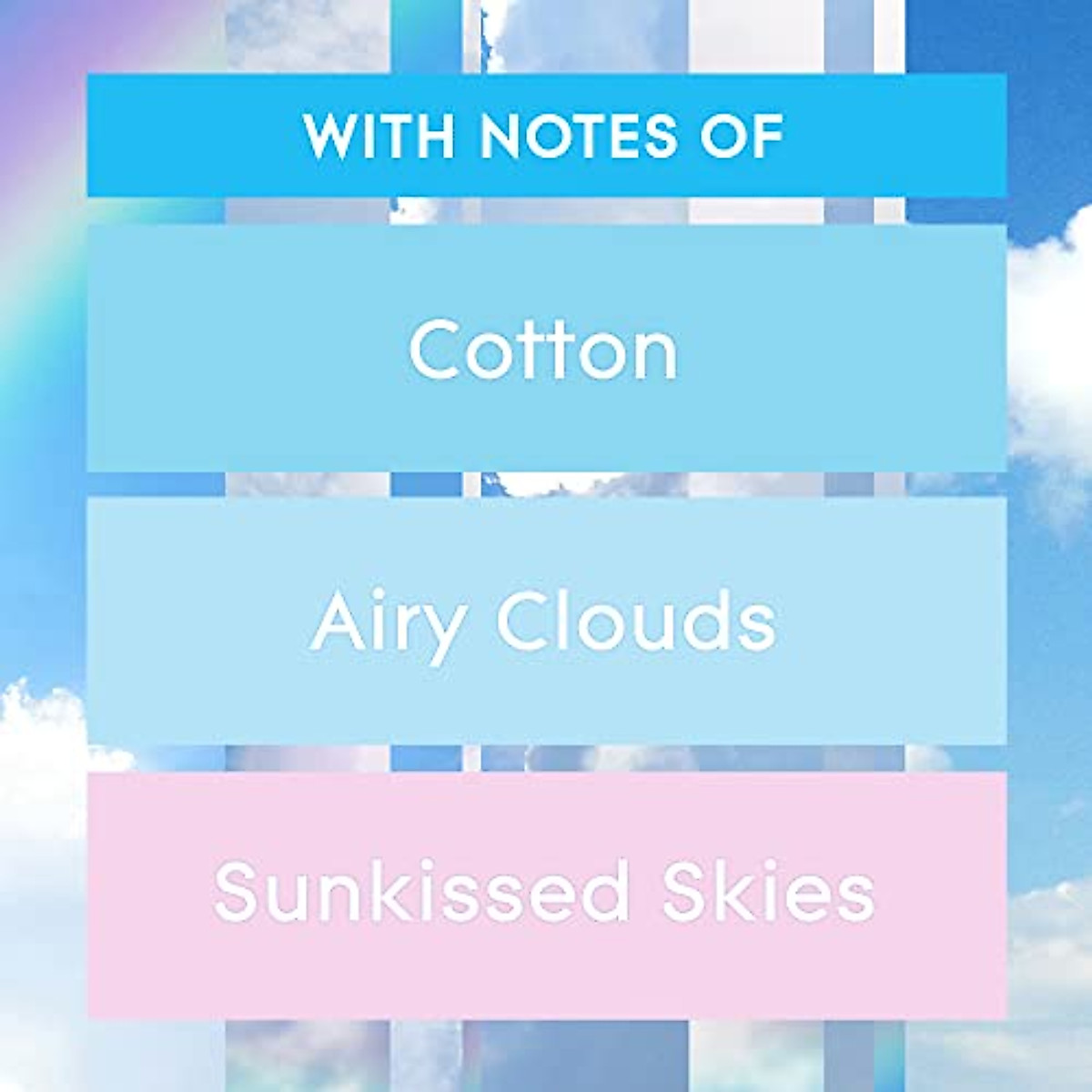 Glade Candle Cotton Cloud Dream, Fragrance Candle Infused with Essential Oils, Air Freshener Candle, 3-Wick Candle, 6.8 Oz, 3 Count