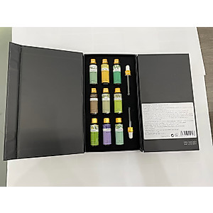 PHATOIL 9PCS Premium Quality Essential Oils Set for Soap Making Diffusers, 10ml/0.33fl. oz Fragrance Oils, Long Lasting Scents, Ideal Gift Set for Friends and Families