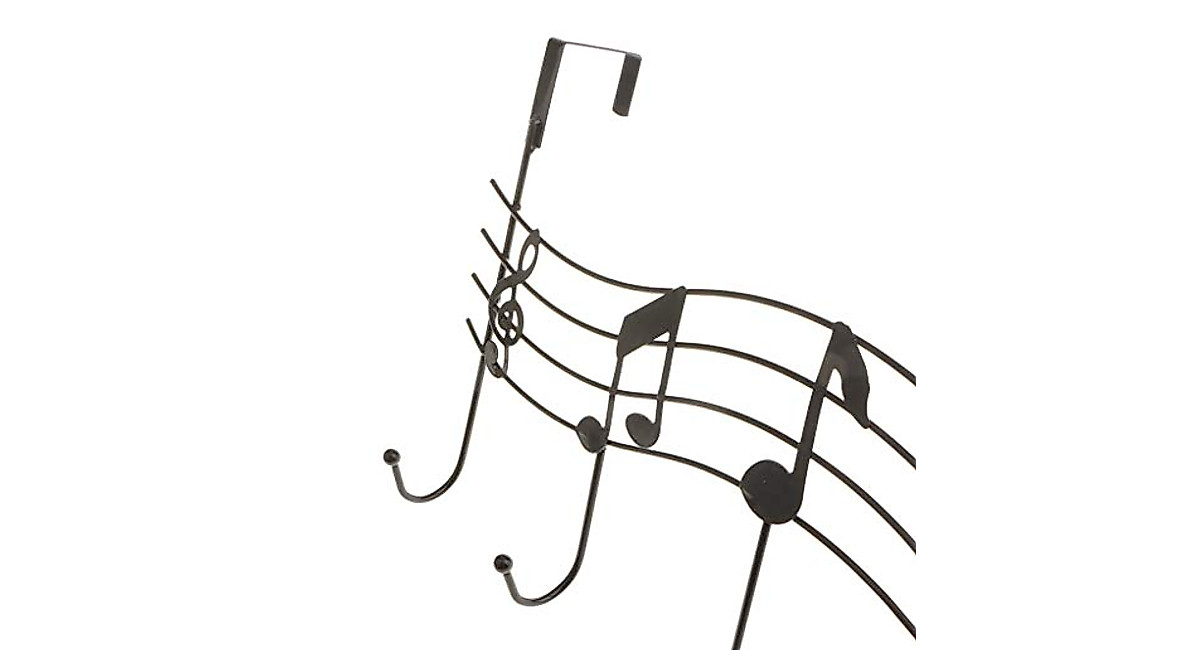 Stylish Over The Door Hook – Musical Note Design