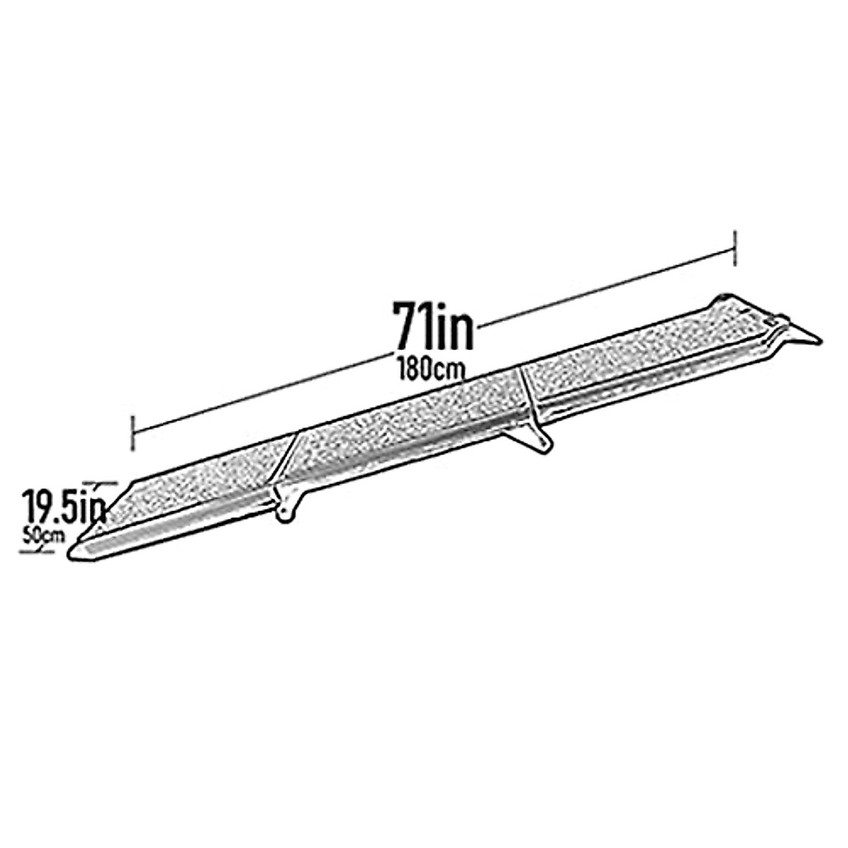 Pet Gear Tri-Fold Portable Pet Ramp for Dogs and Cats, 71" Long, Extra Wide, Holds up to 200lbs, Patented Design, Compact/Easy Fold with Safety Tether, Available in 2 Models