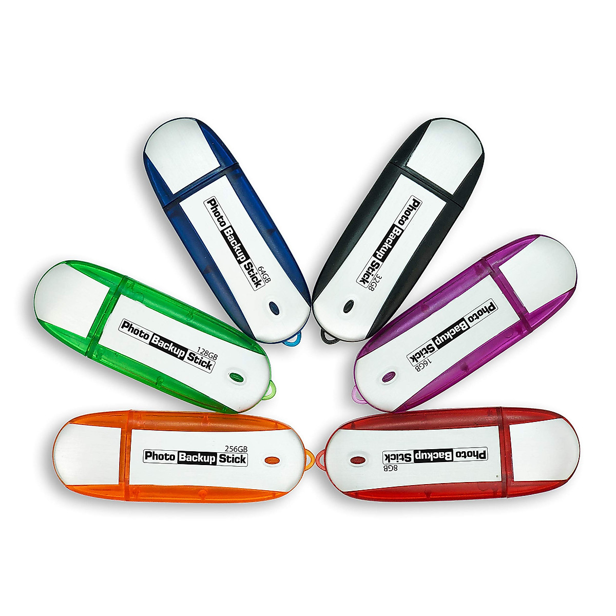 Photo Backup Stick for Computers, Phones, and Tablets (16 GB)