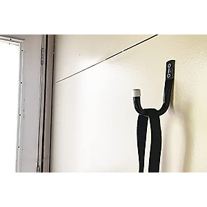 Shepherd Hardware 8088E Heavy Duty Steel Garage Storage/Assorted Utility Hooks, 6 Pack, black