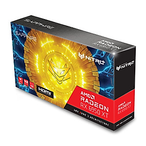 Sapphire 11317-02-20G Nitro+ AMD Radeon RX 6950 XT Gaming Graphics Card with 16GB GDDR6, AMD RDNA 2