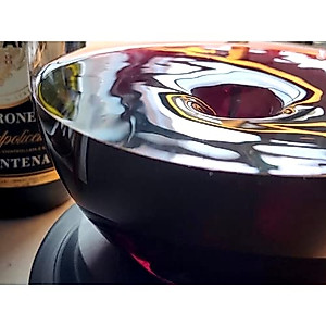 MAYU Glass Wine Aerator Decanter Pitcher - Swirling Wine Decanter, Aerator Wine Glass - Red Wine Aerator/Red Wine Decanter, At Home Wine Decanters - Sensor Technology Wine Decanter with Aerator - 1.5L