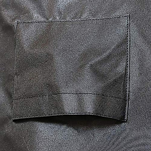 Sunnydaze Outdoor Firewood Log Rack Cover - Gray and Black - 600D Polyester with PVC Backing - 8-Foot