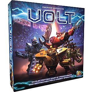 Heidelbear Fantasy Flight Games Volt Board Game | Robot Fighting Game | Sci-Fi Strategy Game for Family Game Night | Robot Battle Game for Adults and Kids | Ages 10+ | 2-4 Players | Average Playtime