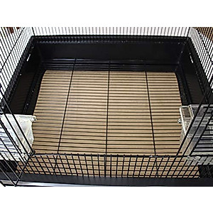 BirdCageLiners - Small Cages - Custom Size - 150 Pre-Cut Sheets - 60 Pound Kraft Paper - Up to 225 Feet of Paper