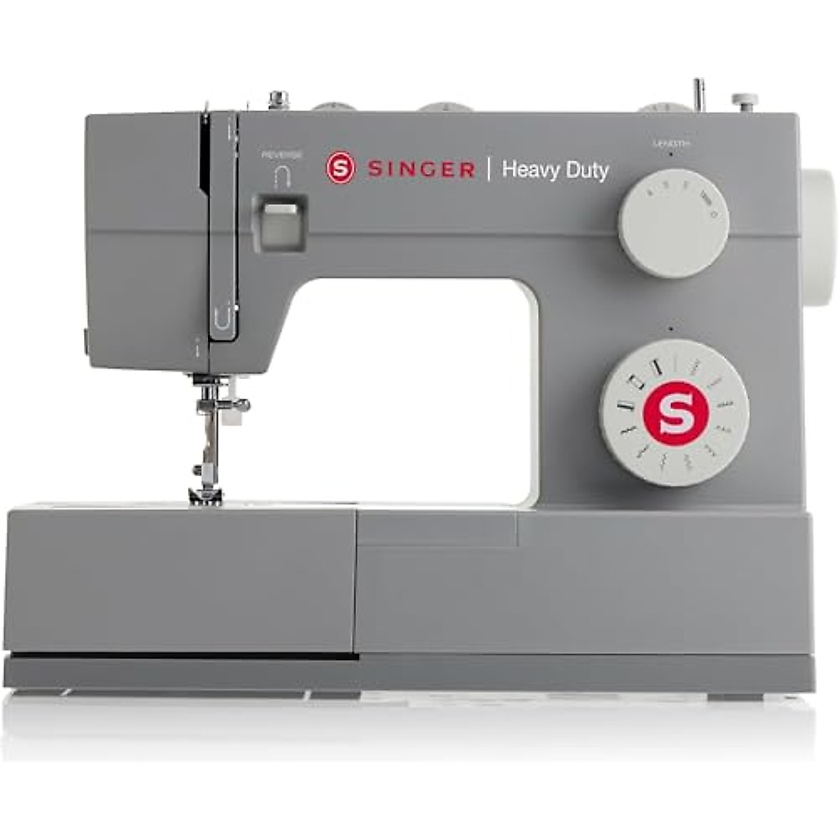 SINGER | Heavy Duty 4411 Sewing Machine with 11 Built-In Stitches, & Black Carrying Case - Sewing Made Easy